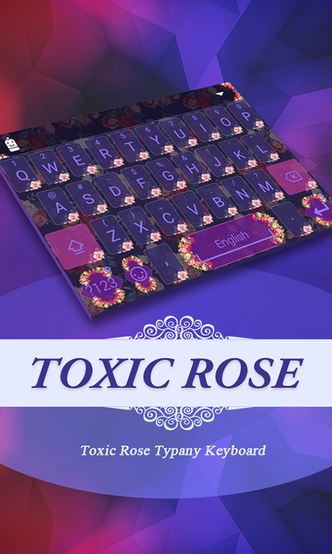 Toxic Rose Theme&Emoji Keyboard:Amazon.com.br:Appstore for Android