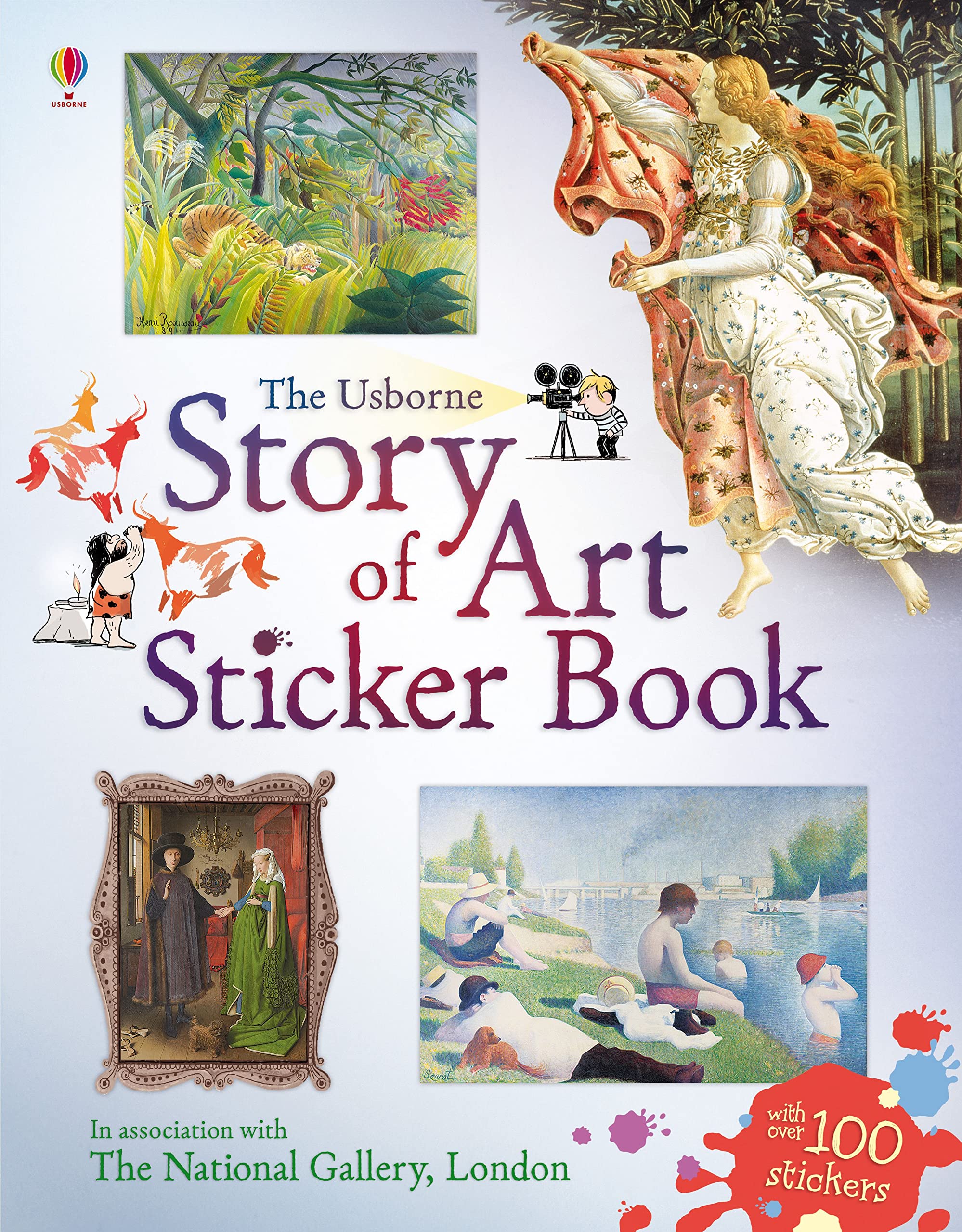 Snapklik.com : Story Of Art Sticker Book