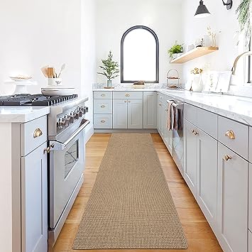 Amazon.com: IOHOUZE Boho Kitchen Runner Rug -2'x8' Cotton Woven Indoor ...