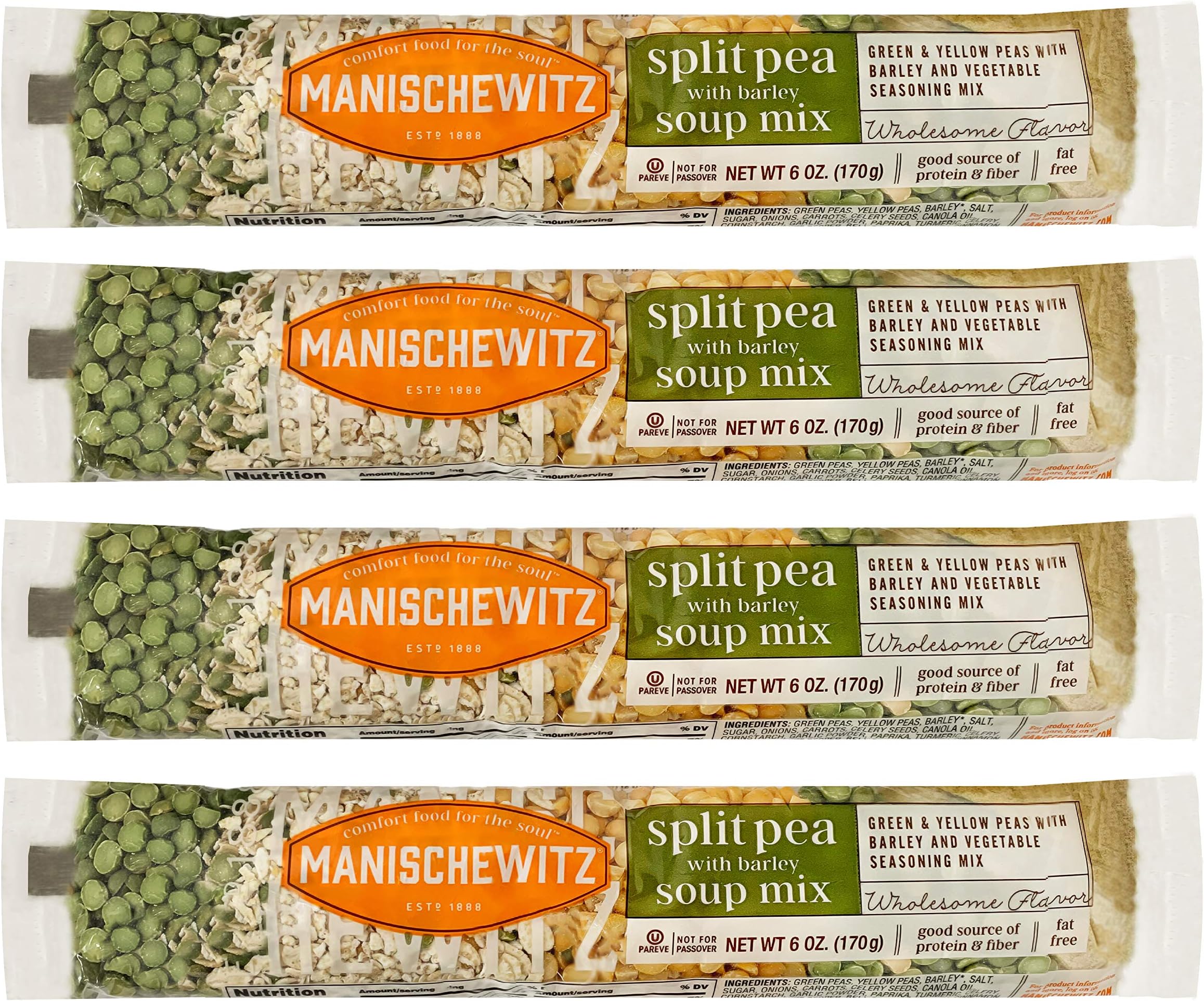 Amazon.com : Manischewitz Cello Vegetable Mushroom Soup Mix (6 Pack ...