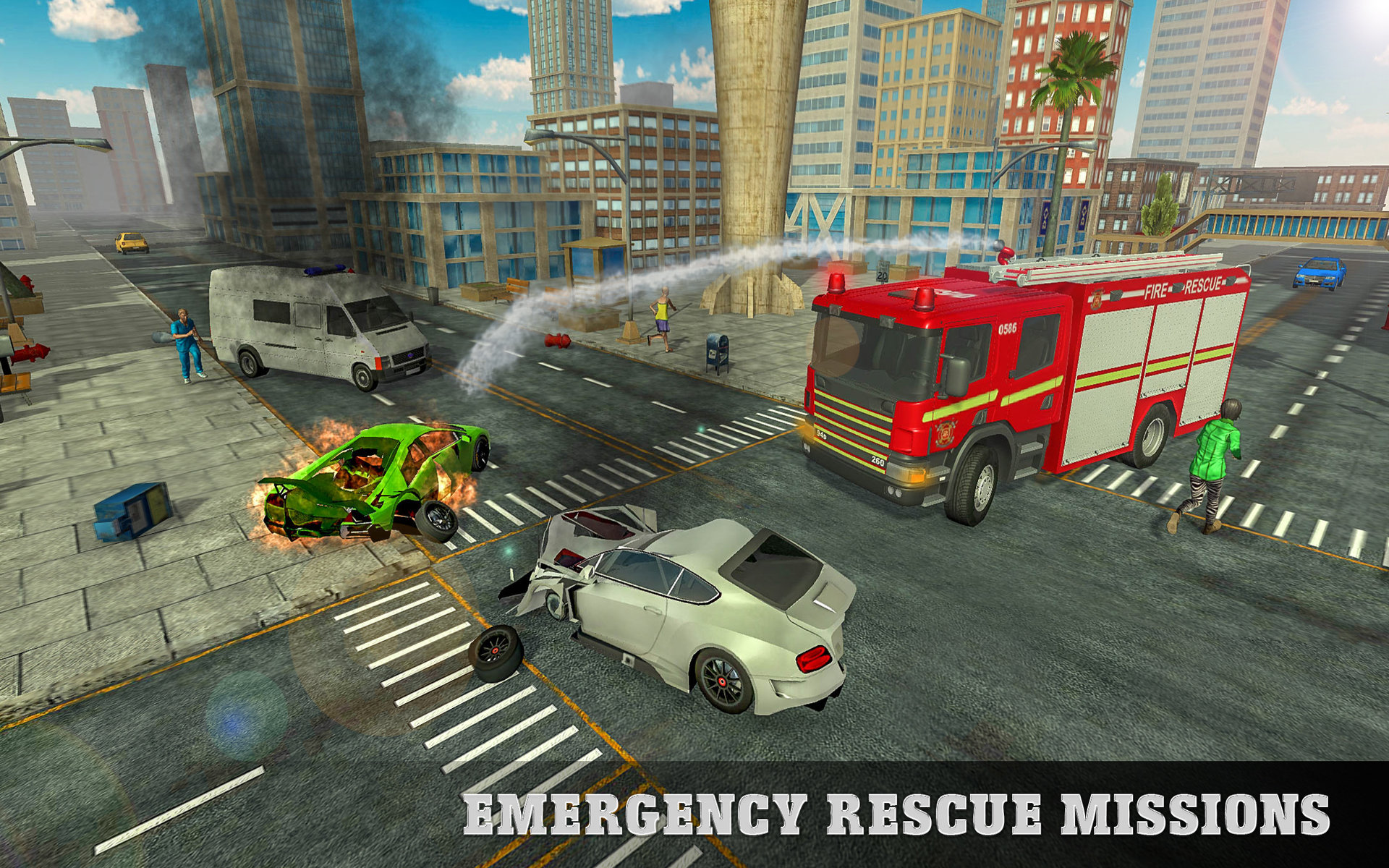 Firefighter Robot City Rescue Game - App on Amazon Appstore