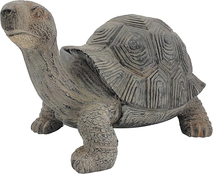 Amazon.com: Galt International Tortoise Turtle Garden Statue 18 ...