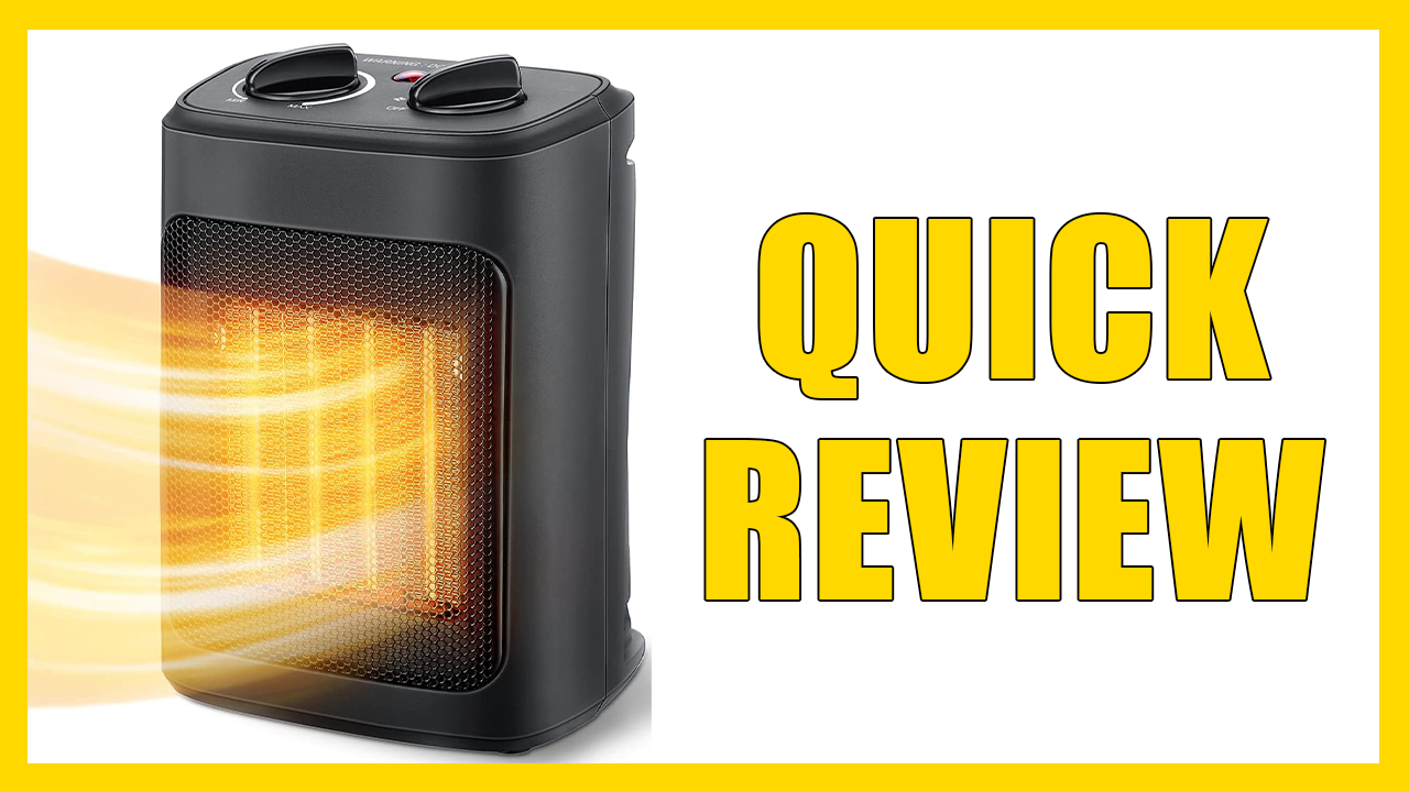 Watch QUICK REVIEW Aikoper 1500w Space Heater on Amazon Live