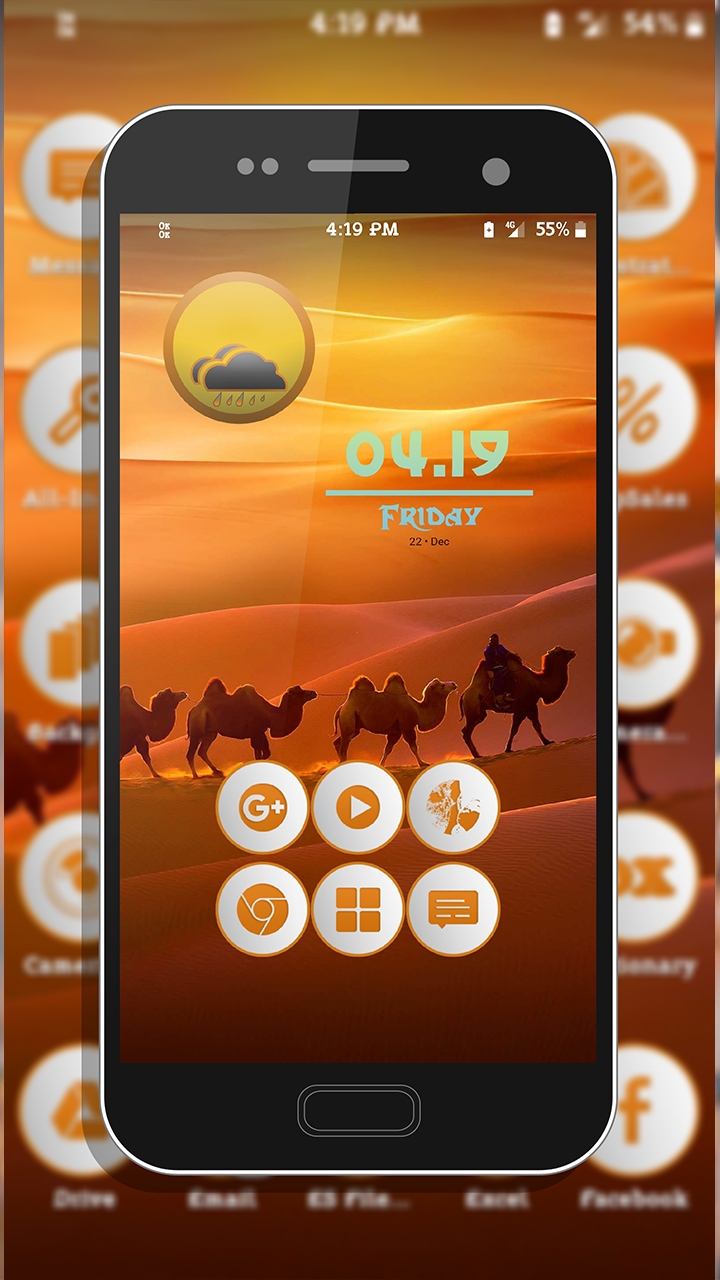 Lap Orange Theme Icons Pack: app su Amazon Appstore