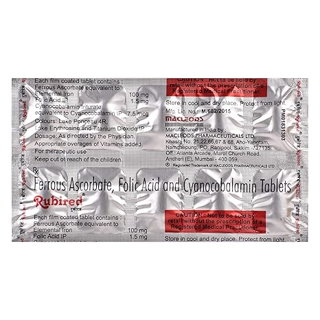 Rubired - Strip of 10 Tablets : Amazon.in: Health & Personal Care
