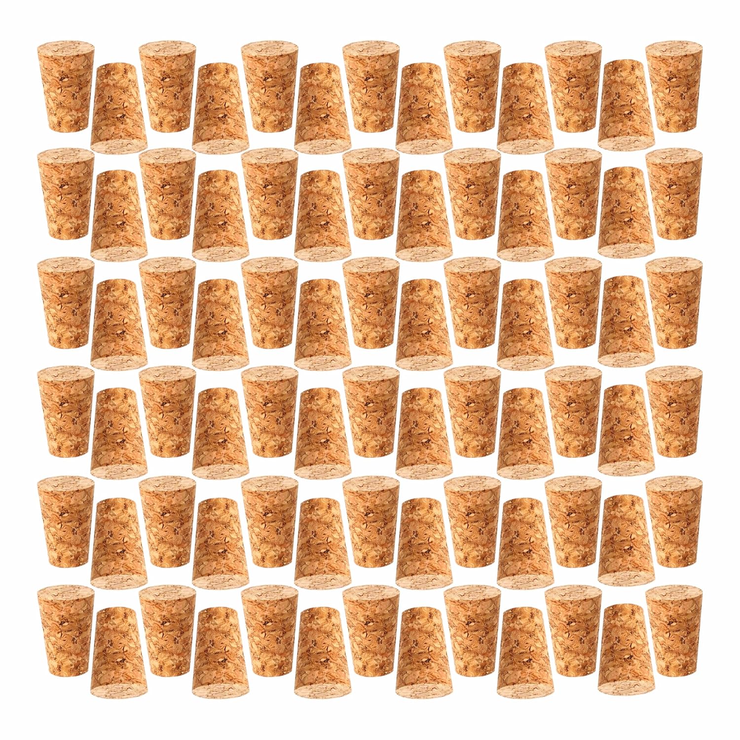 Bello Wooden Cork Lenth 28mm x Top 22mm x 17mm 80pcs for School Science ...