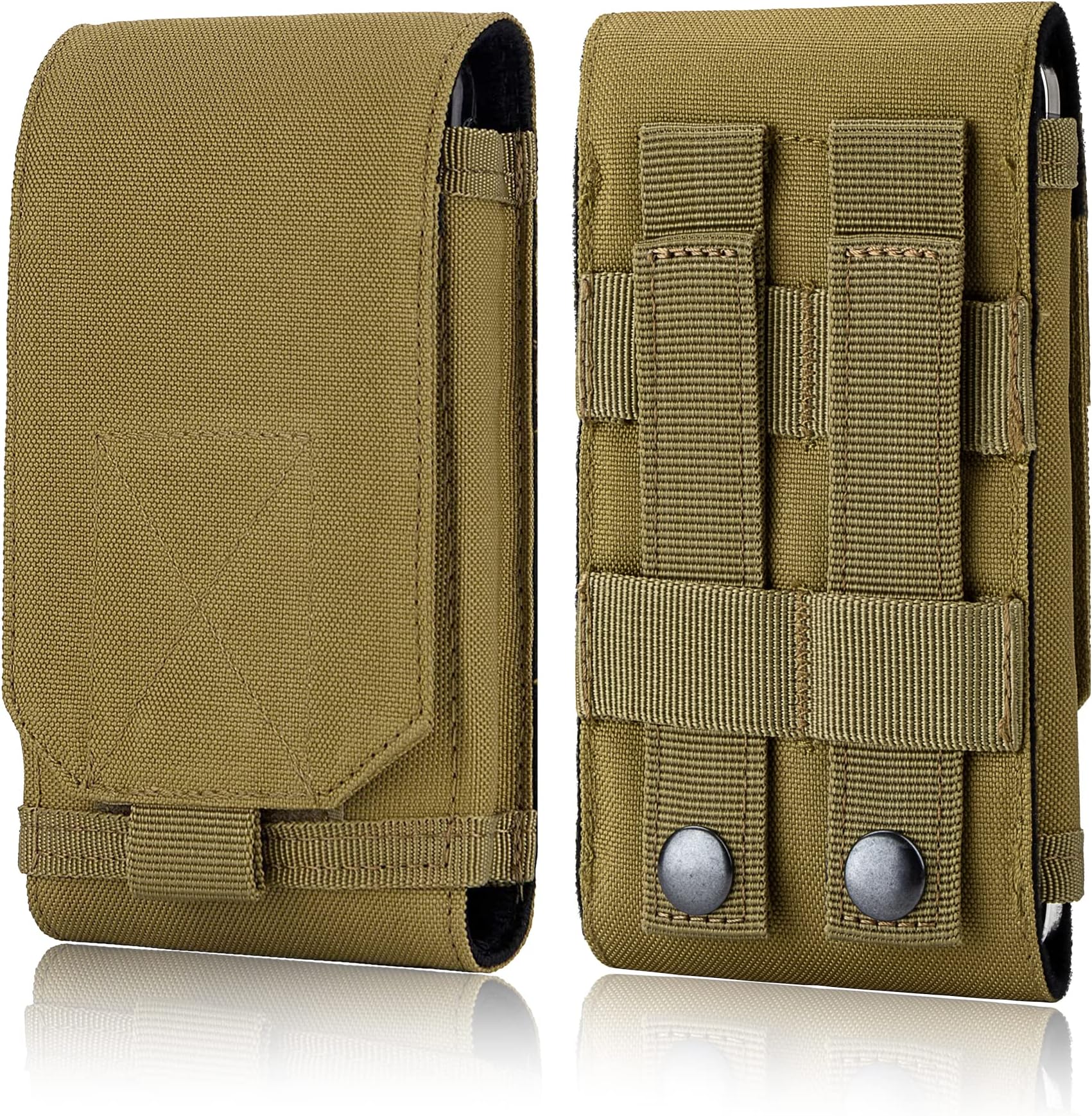 Amazon.com: IronSeals Tactical Molle Phone Holster Pouch - Universal ...