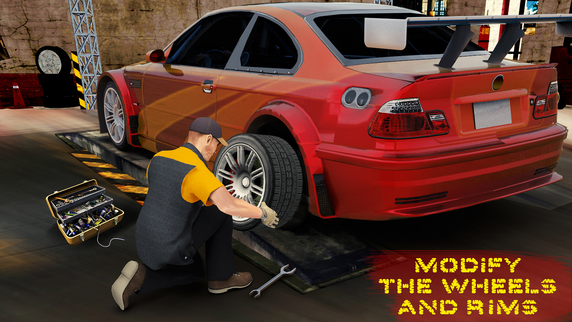Futuristic Sports Car Mechanic Workshop Simulator: Ultimate Car Repair ...