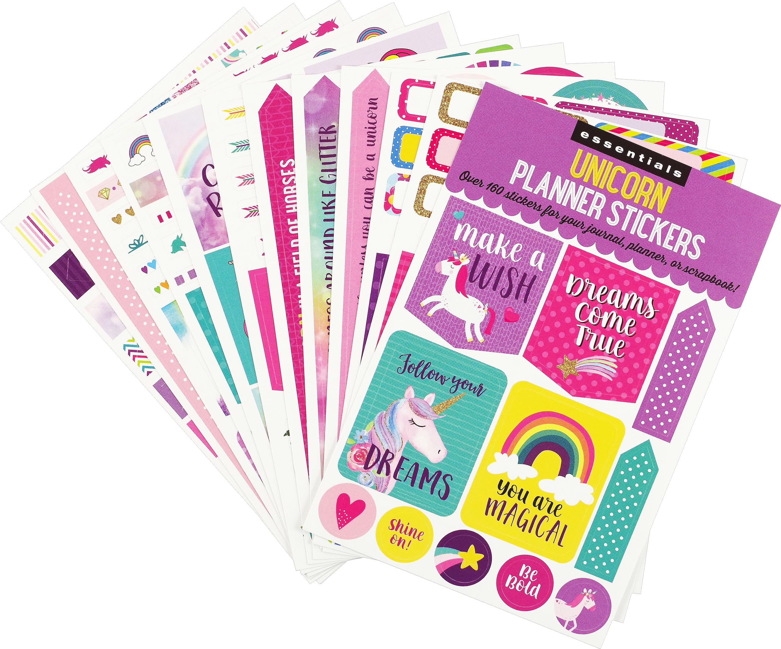 Amazon.com: Essentials Unicorn Planner Stickers (over 160 stickers ...
