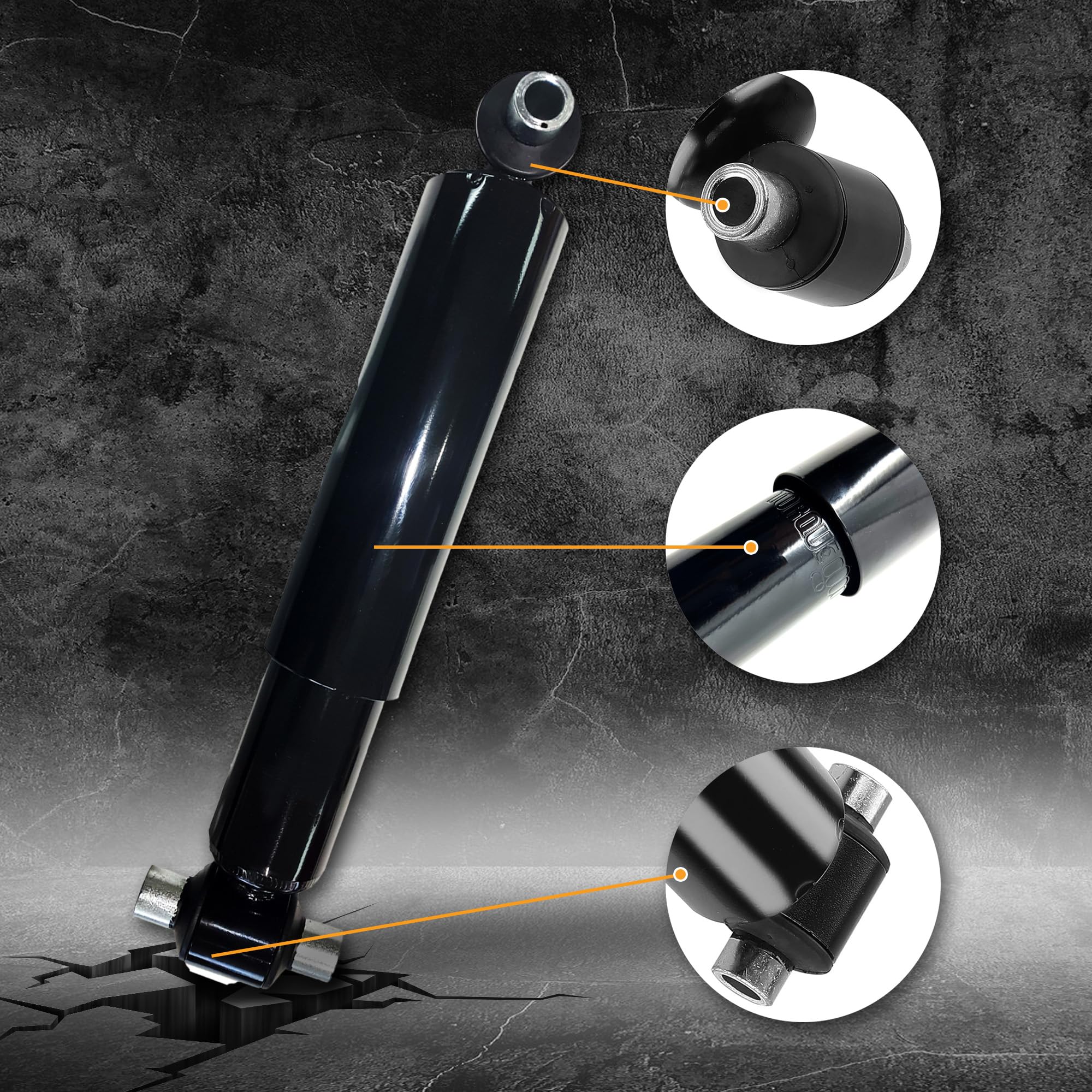 Snapklik.com : TORQUE 85724 Heavy Duty Shock Absorber For FREIGHTLINER ...