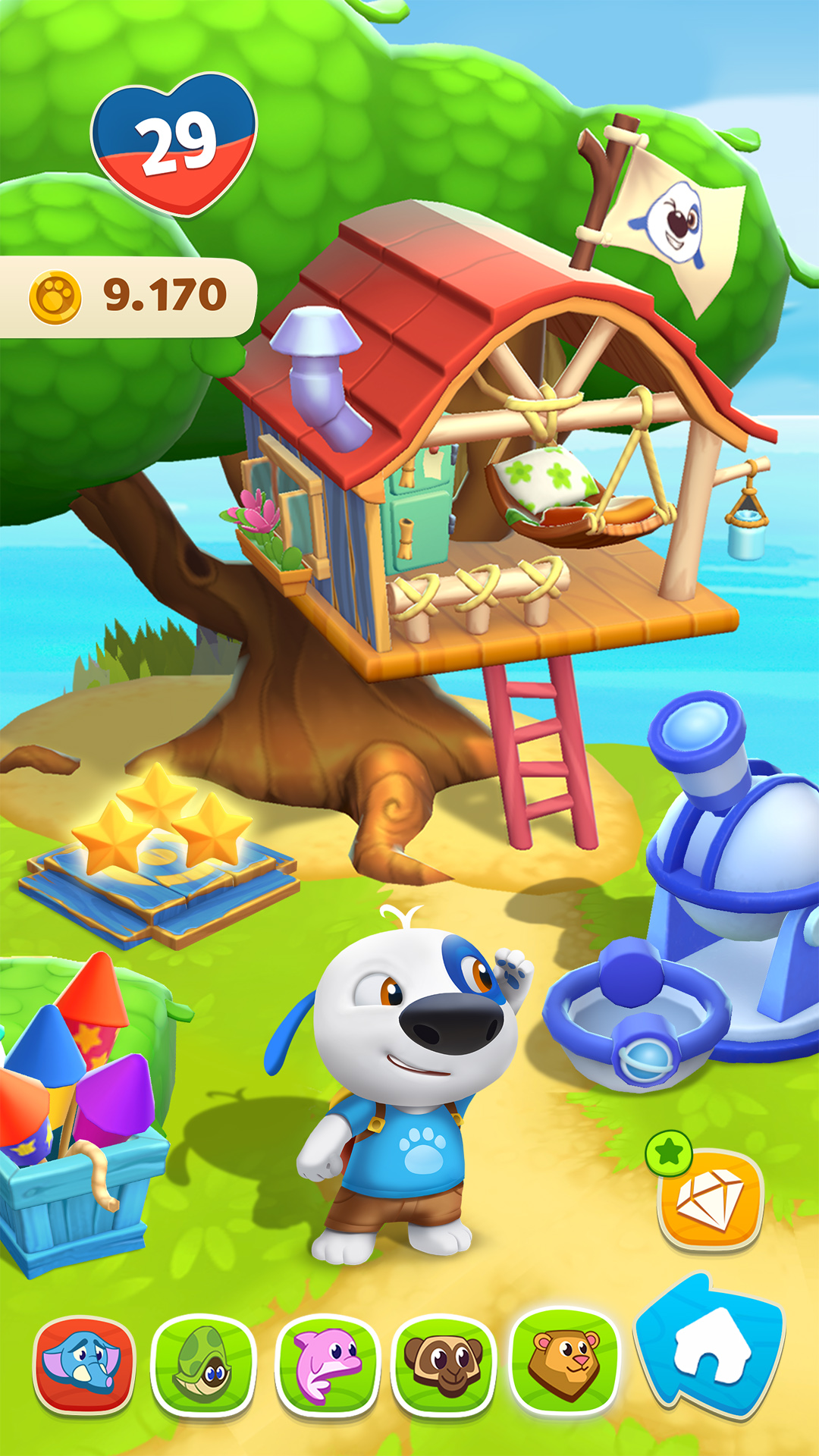 My Talking Hank: Islands - App on Amazon Appstore