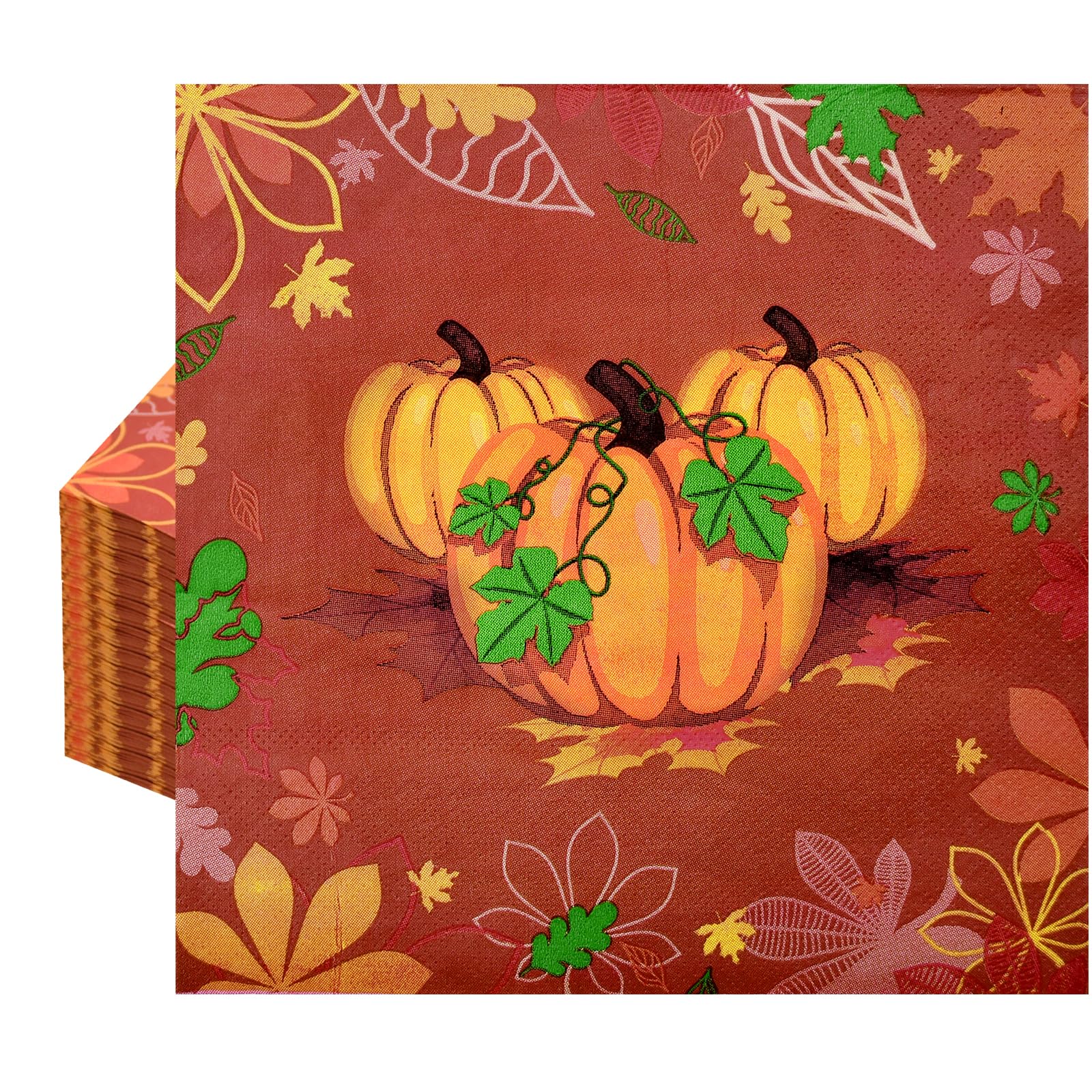 Amazon.com: 40 Pack Thanksgiving Day Paper Napkins - 13 x 13 Inches ...