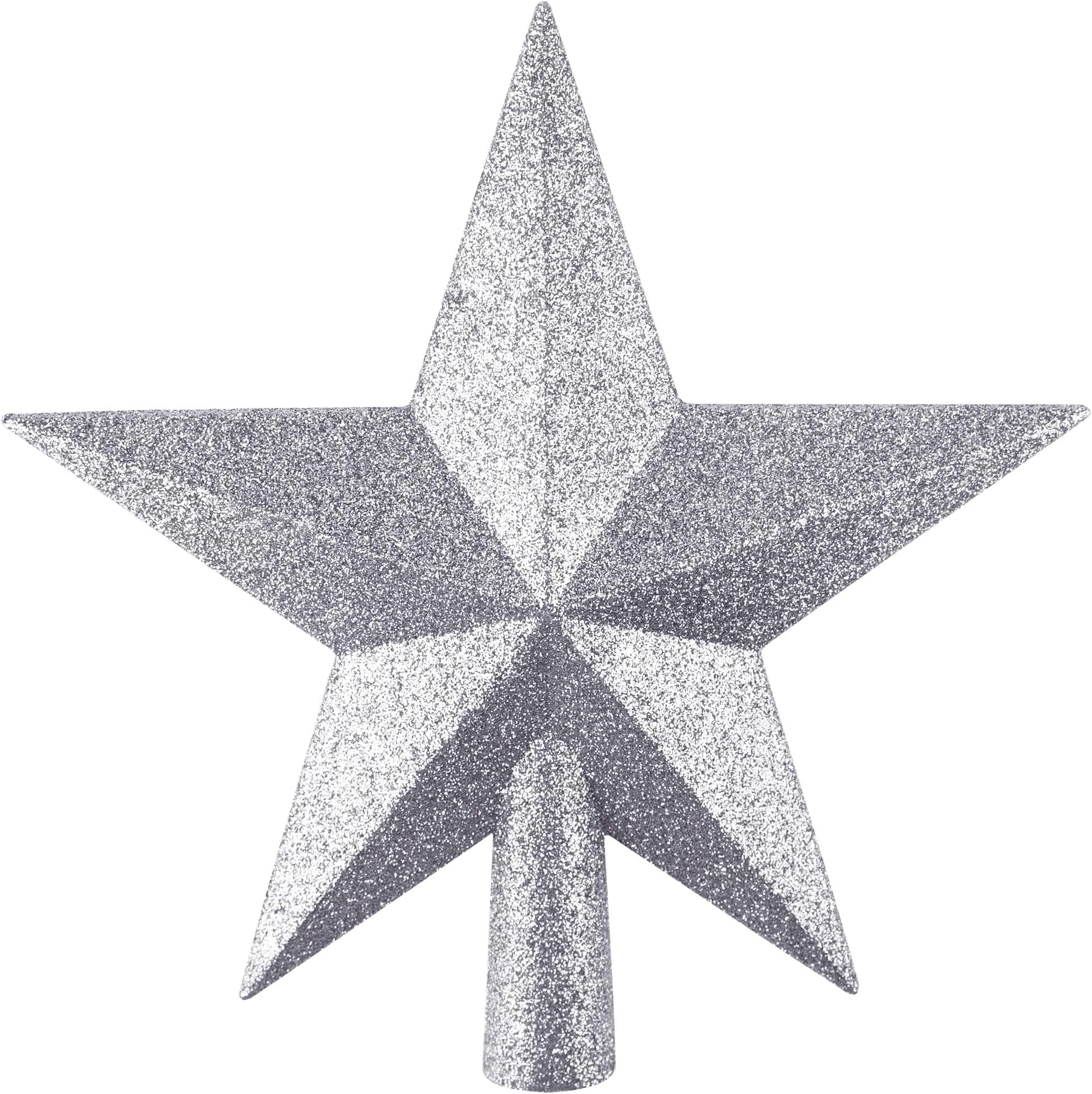 Amazon.com: 4" Petite Treasures Gold Glittered Mini Star Christmas Tree ...