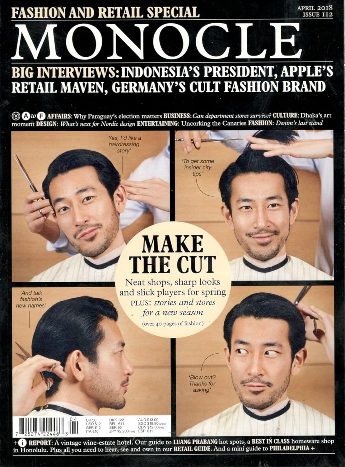 Monocle Magazine (April 2018) Fashion And Retail Special Issue: Monocle ...