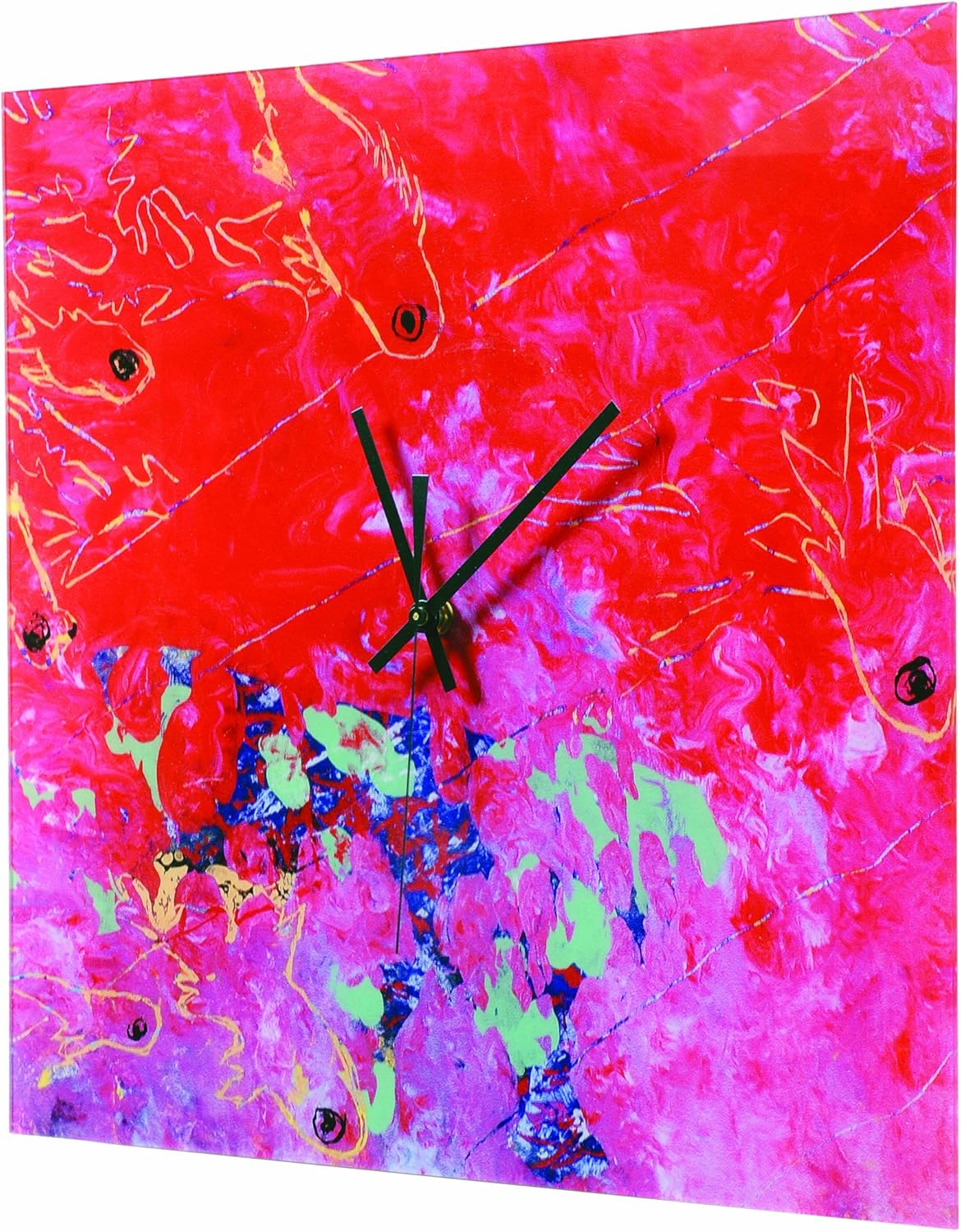 Amazon.com: HangTime Designs Koi Fish Wall Clock : Home & Kitchen