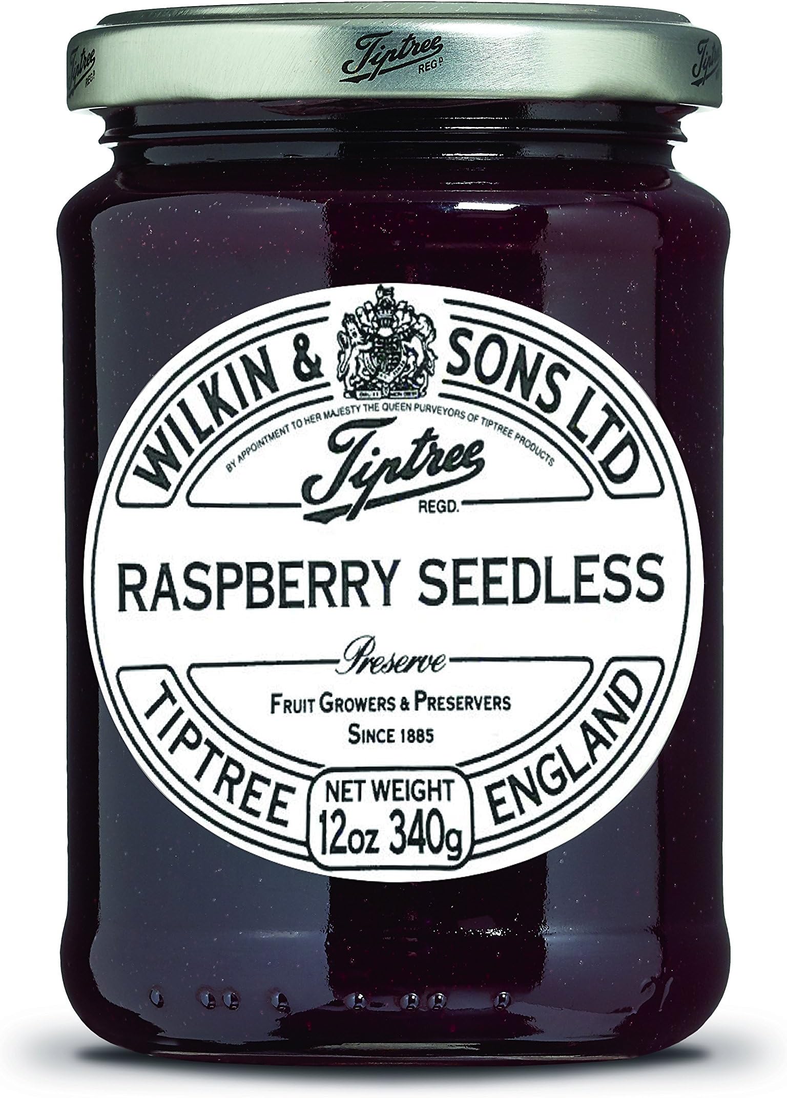 Amazon.com: Tiptree Raspberry Seedless Preserve, 12 Ounce Jars (Pack of ...