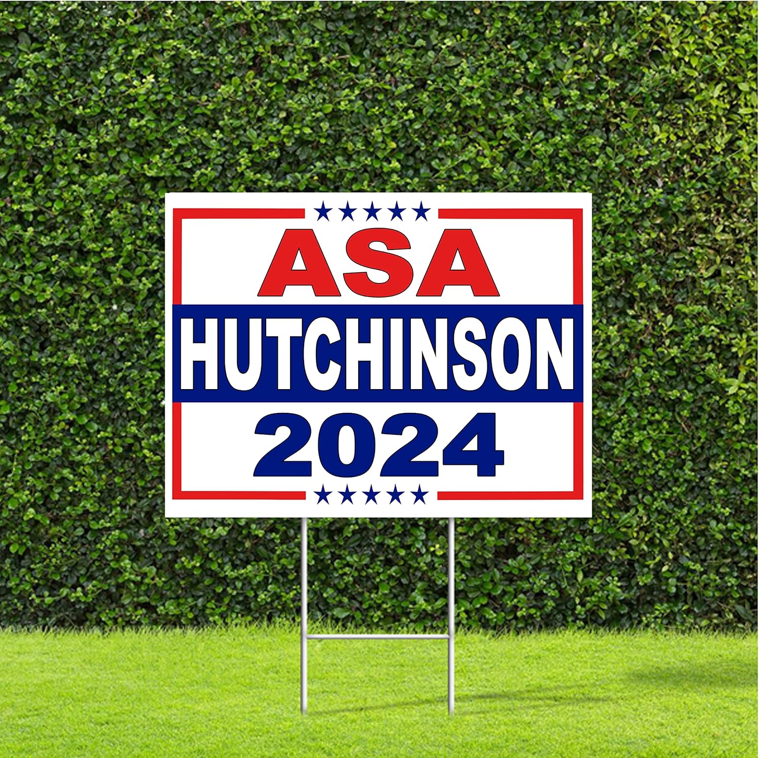 Amazon.com : Asa Hutchinson 2024 Presidential Election Race Red White ...