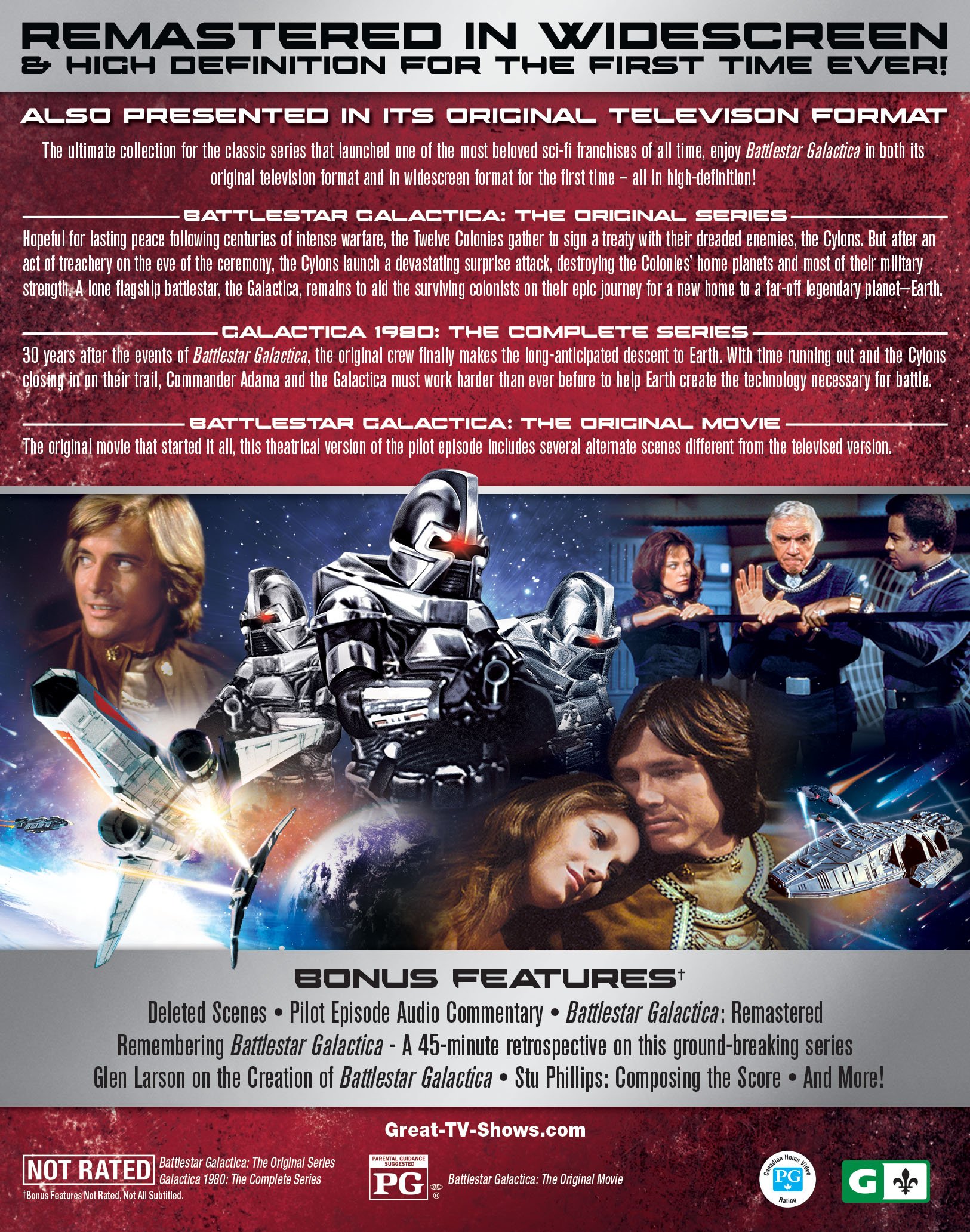 Battlestar Galactica: The Definitive Collection [Blu-ray]