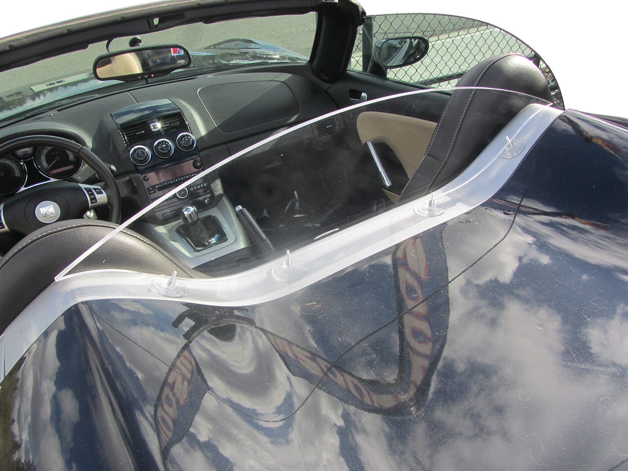 Amazon.com: WindRestrictor Wind Deflector for Convertible Compatible ...