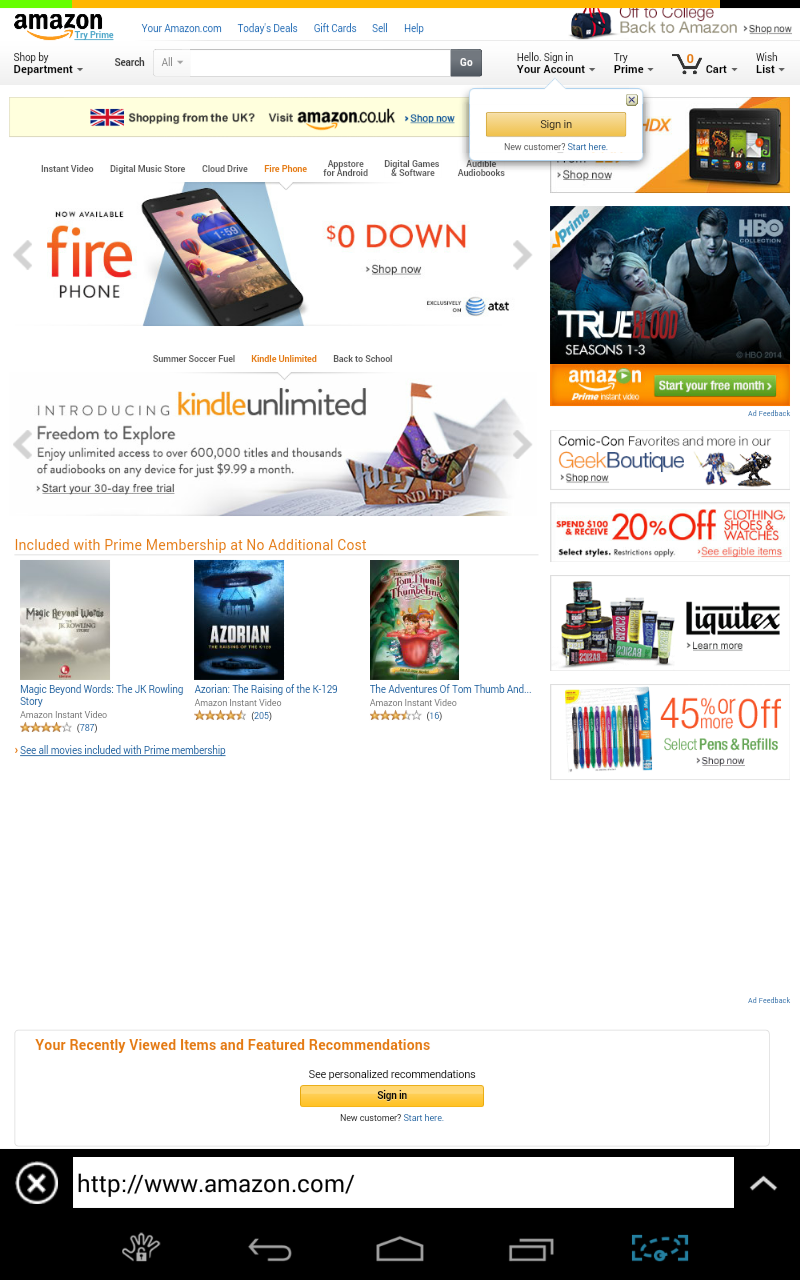 PenguinBrowser - Application sur Amazon Appstore
