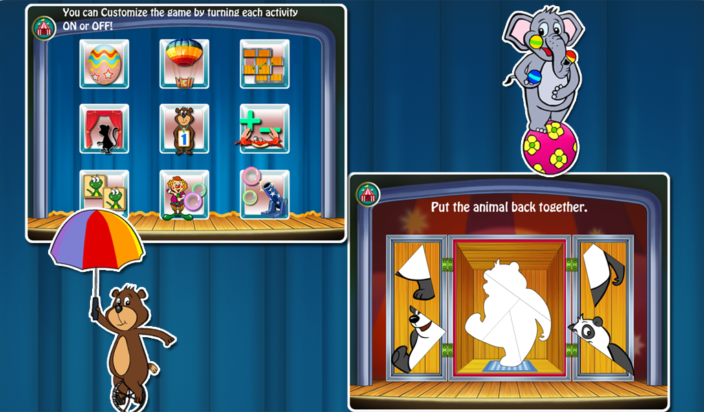 Le cirque des animaux préscolaires - Application sur Amazon Appstore