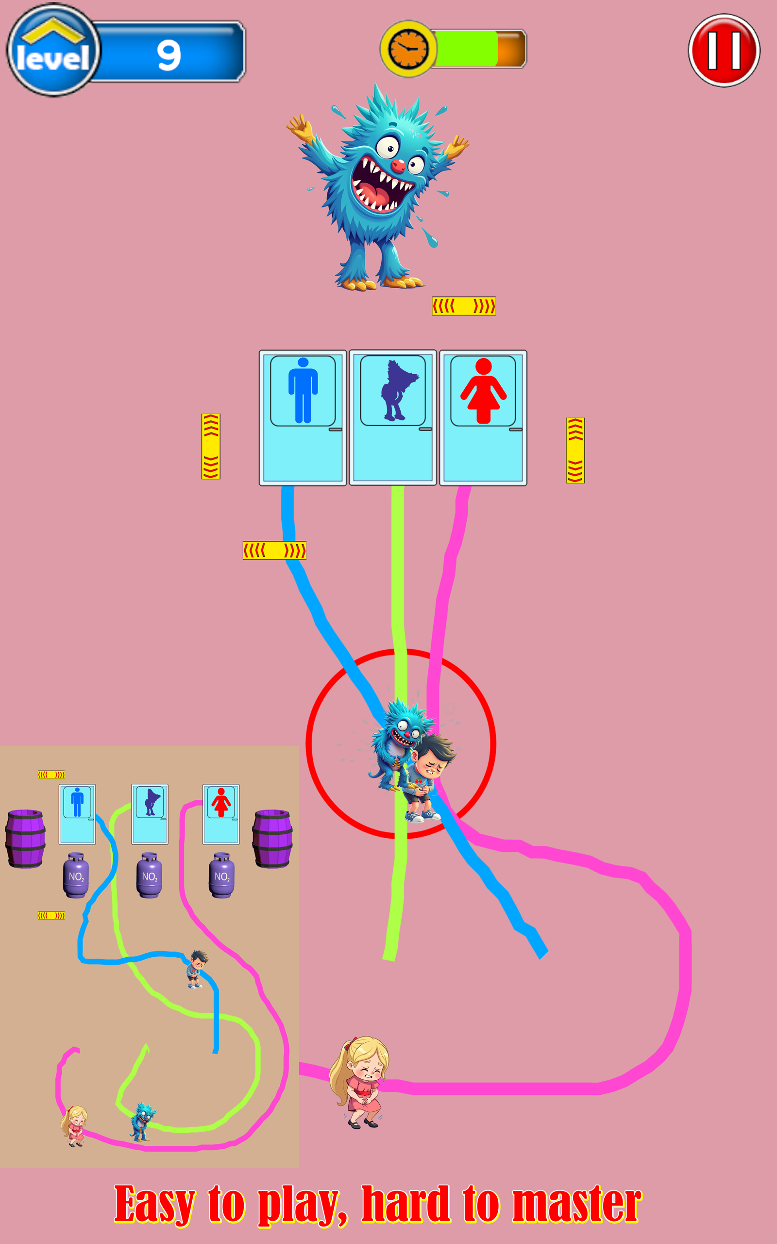 Toilet Rush Draw Line to Toilet Puzzle Game - App on Amazon Appstore