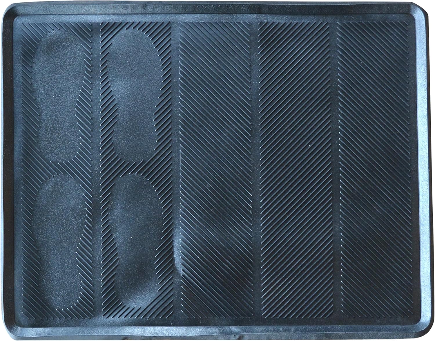 Amazon.com: AmeriHome XL Rubber Boot Mat Tray 32 in.x 40 in. : Patio ...