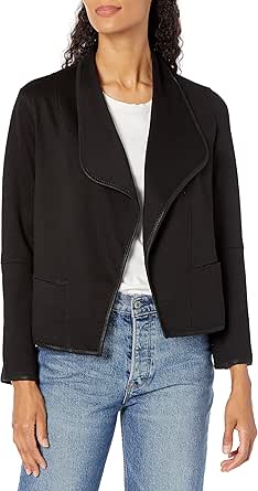 Amazon.com: Max Studio Women's Scuba Jacket : Clothing, Shoes & Jewelry