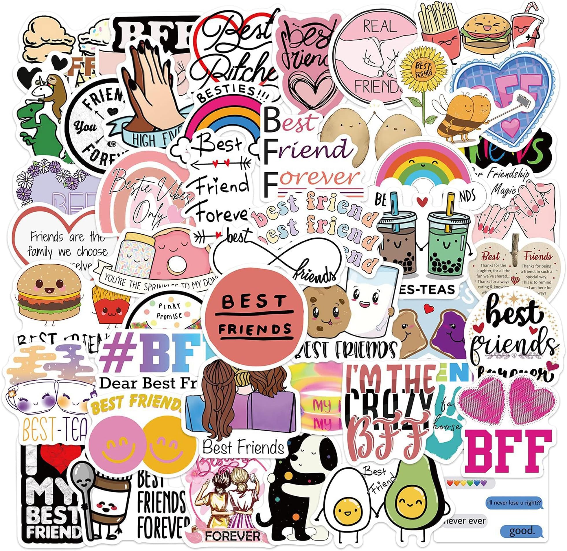 Amazon.com: Aiwuding Corn Stickers Pack, 50PCs, Aesthetic Vinyl ...