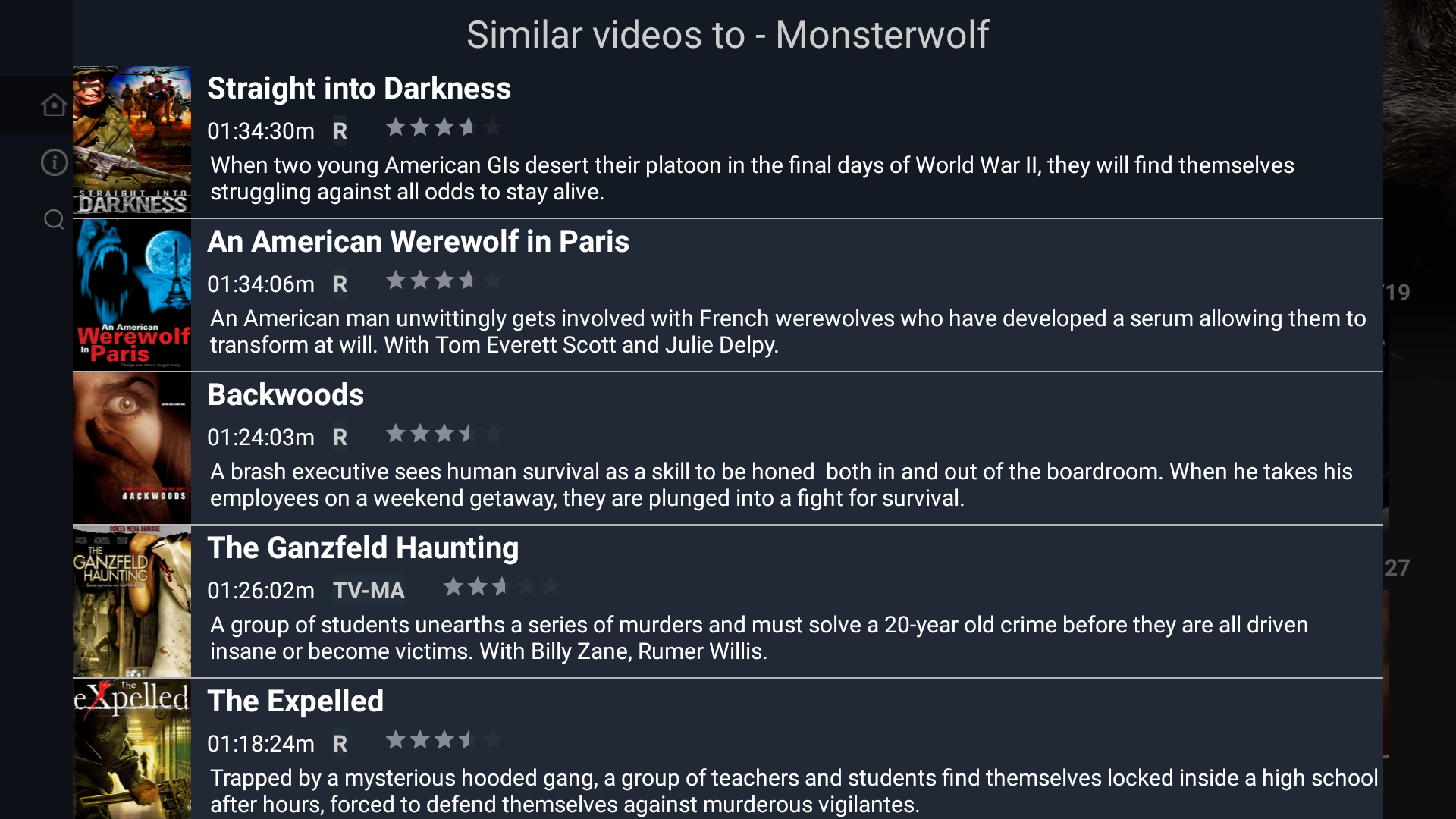 FilmRise Horror - App on the Amazon Appstore