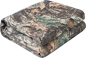 GRVCN Camo Burlap Cradle Mesh Fabric - 75D Camouflage Netting Cover for ...