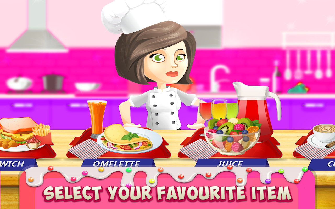 Cooking Breakfast Food Maker - Virtual Kitchen - App on Amazon Appstore