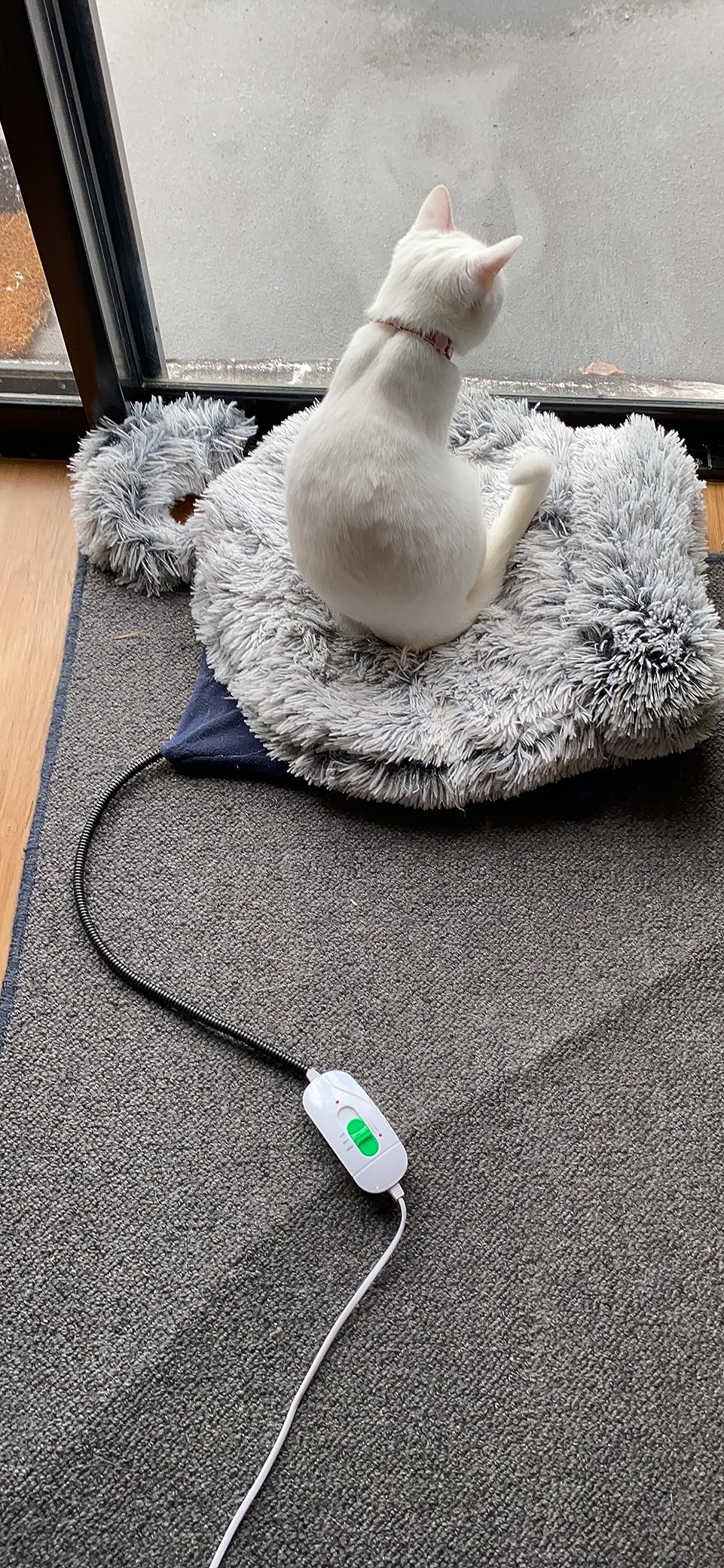 30W Pet Electric Heat Heated Heating Heater Pad Mat Blanket Bed Dog Cat ...