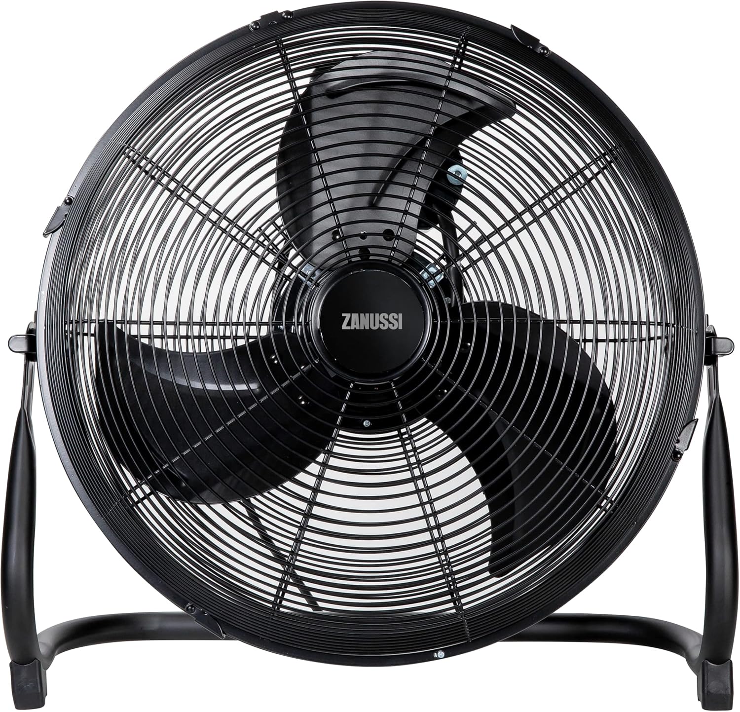 Zanussi ZNGF1621B 16" High Velocity Floor Fan - 3 Speeds, Easy Setup ...