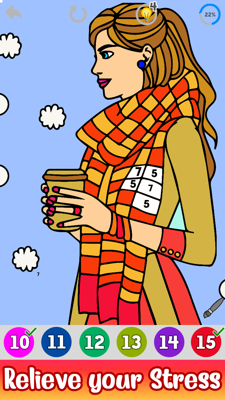 Fashion Color by Number - Girls Paint + Glitter + Crayon , Grownups ...