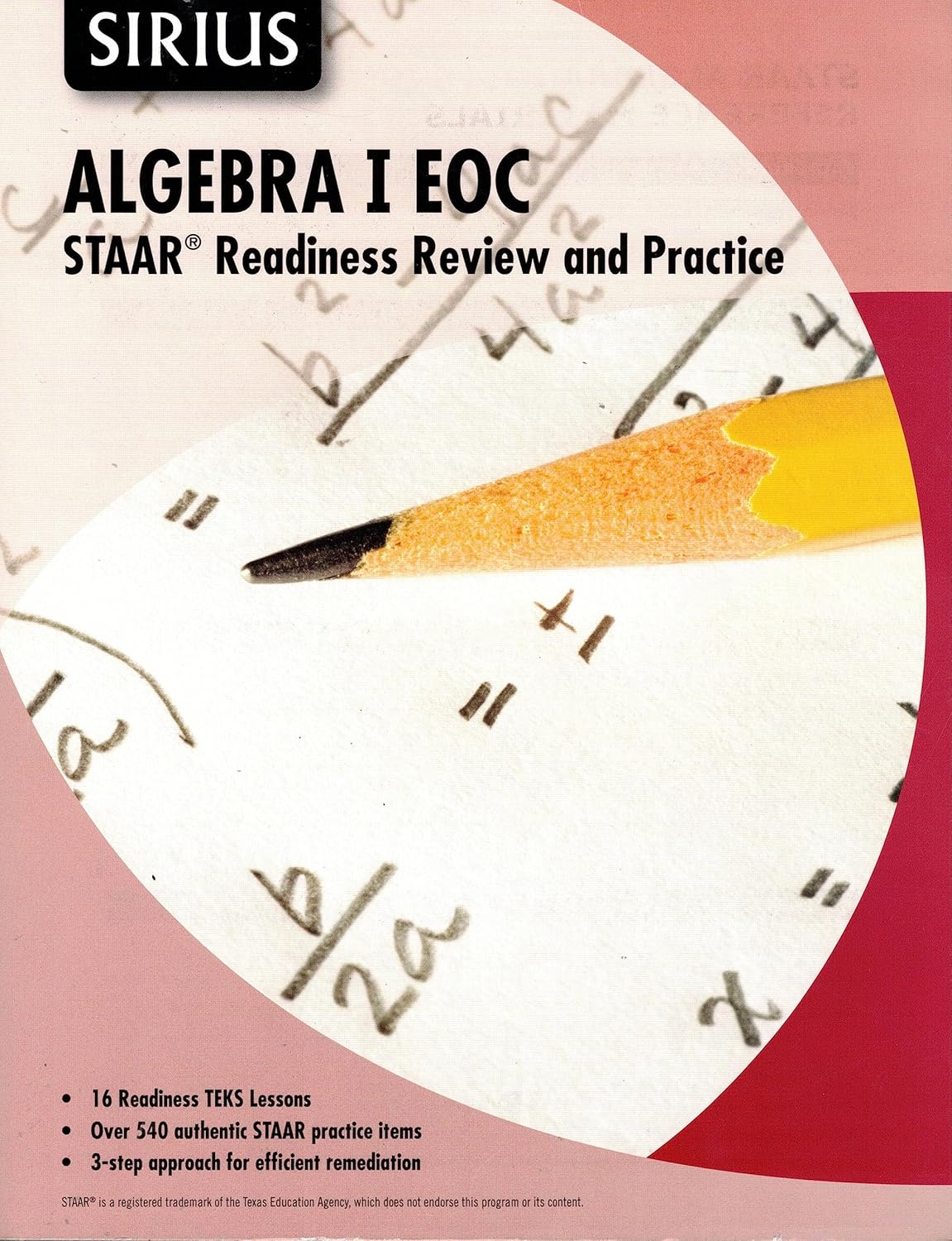 Algebra I EOC - STAAR Readiness, Review and Practice: Sirius Education ...