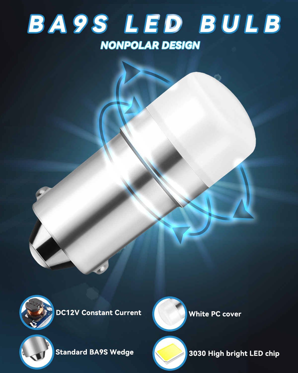 Watch 1895 1893 BA9S Led Bulb 12V 1815 1816 53 57 Bulb on Amazon Live