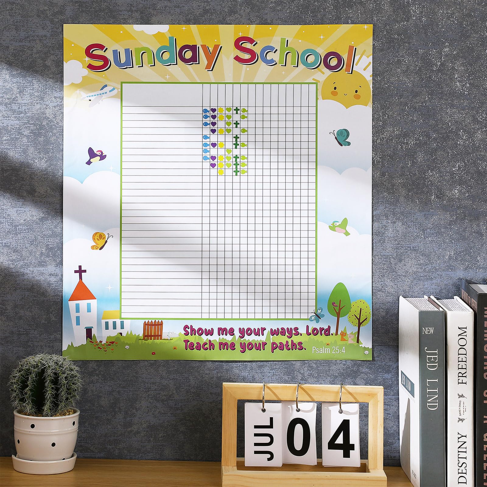 Reward For Sunday School Attendance Sheets Logos Bookstore Of Dallas: