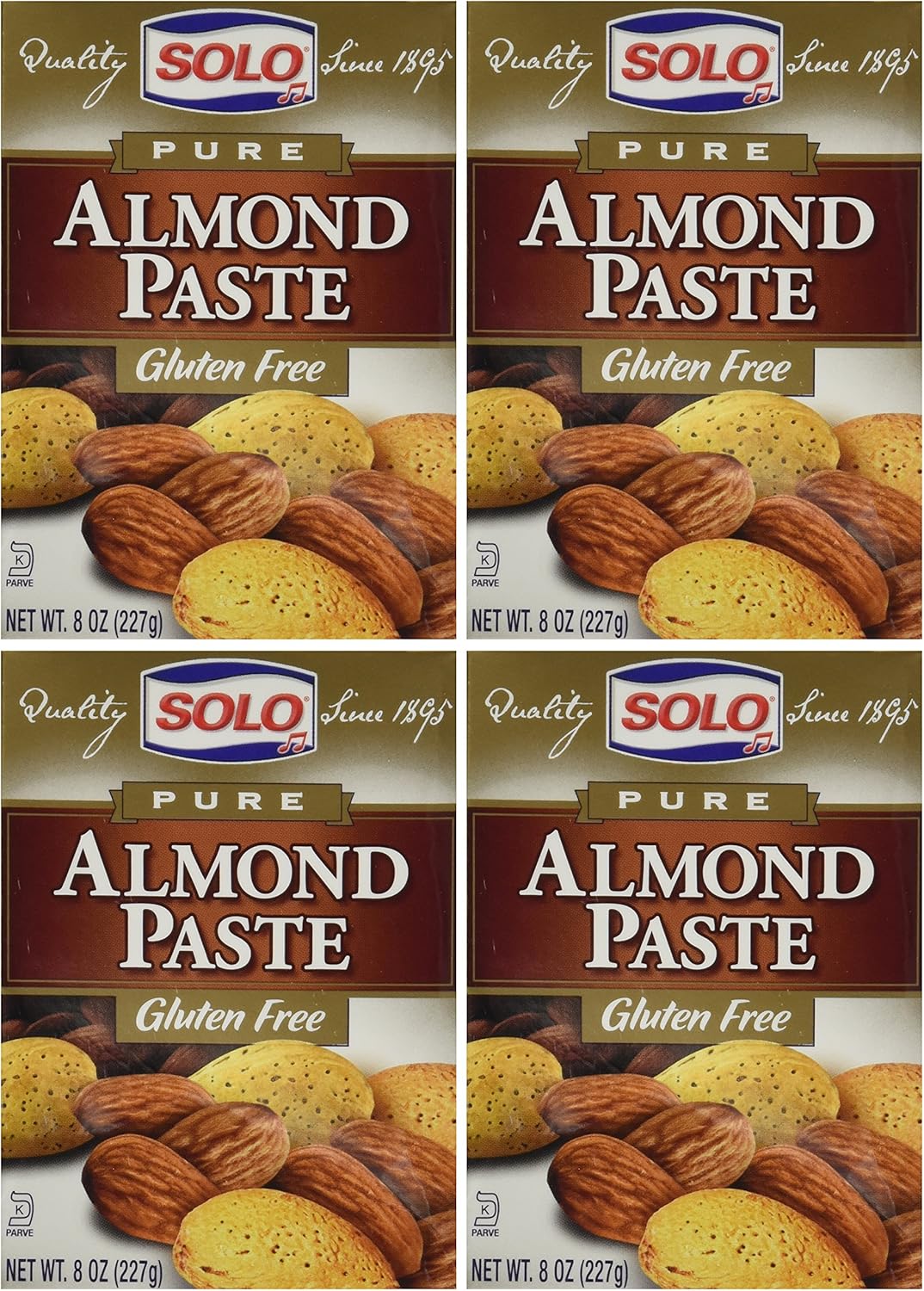 Solo Almond Paste, 8-Ounce Packages (Pack of 4) : Amazon.ca: Grocery ...