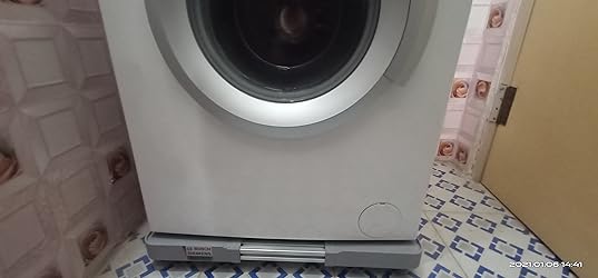 Bosch Washing Machine Front Load WAB16061IN- 6 KG 2018(White) : Amazon ...