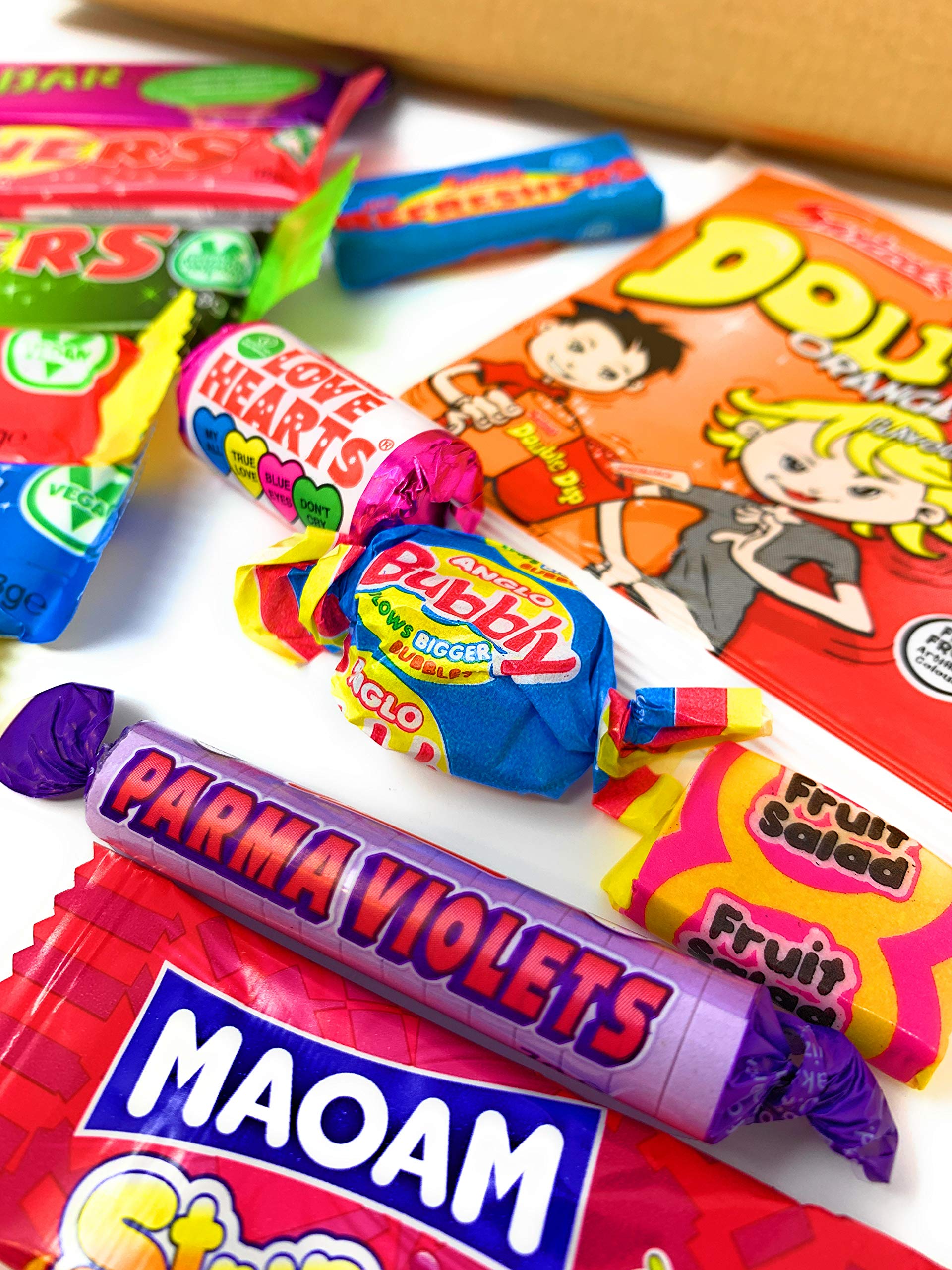 Retro Sweets Mini Selection Box: Box of 18 Childrens Sweets, Sweet Box ...
