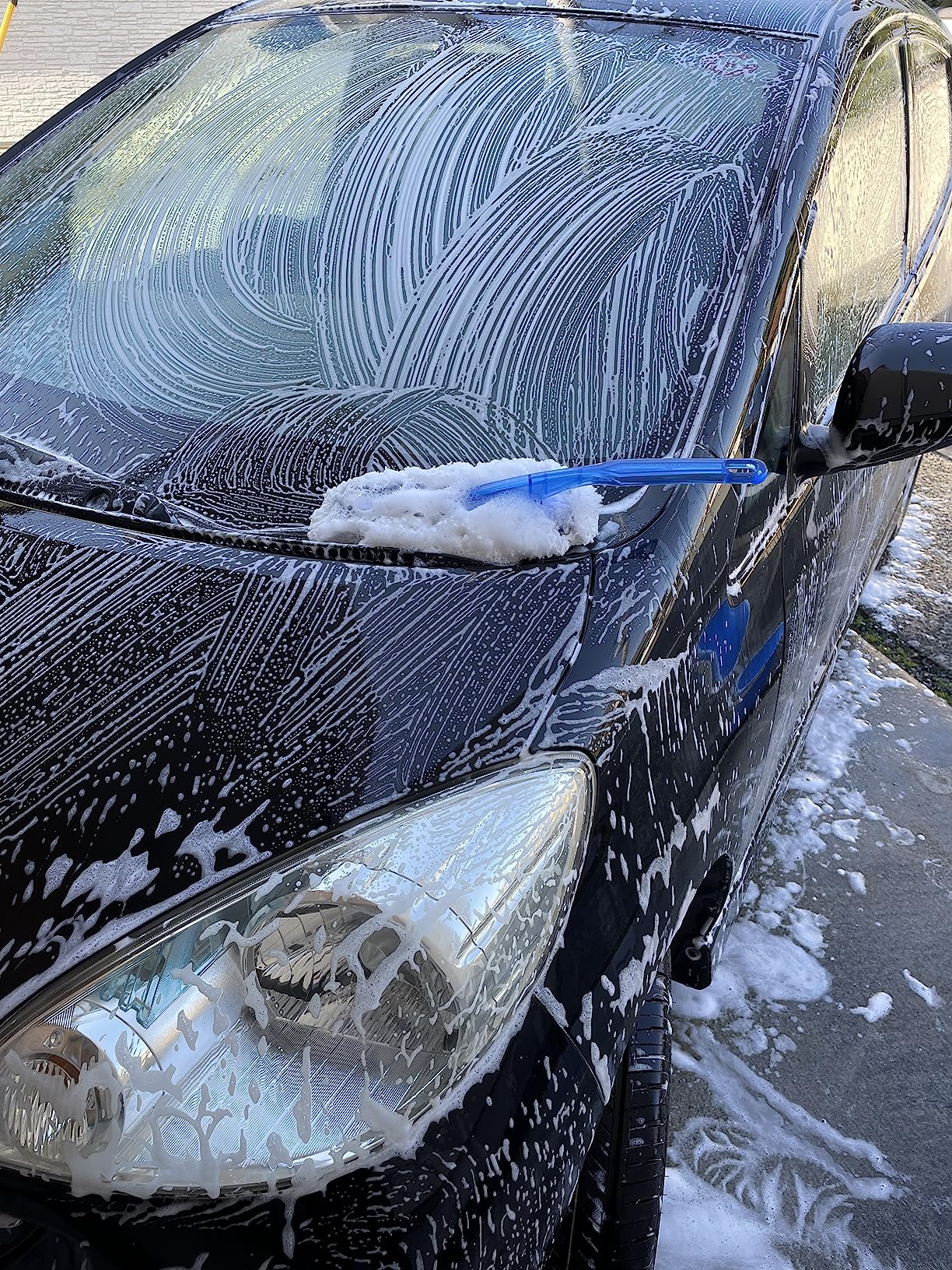 Amazon | ウイルソン 泡仕立てモップ 03152 保証付き GOニトリルグローブ付 Willson 泡仕立て モップ 洗車 ボディ カーケア ガラス スノーフォーム シャンプー タイヤ ...