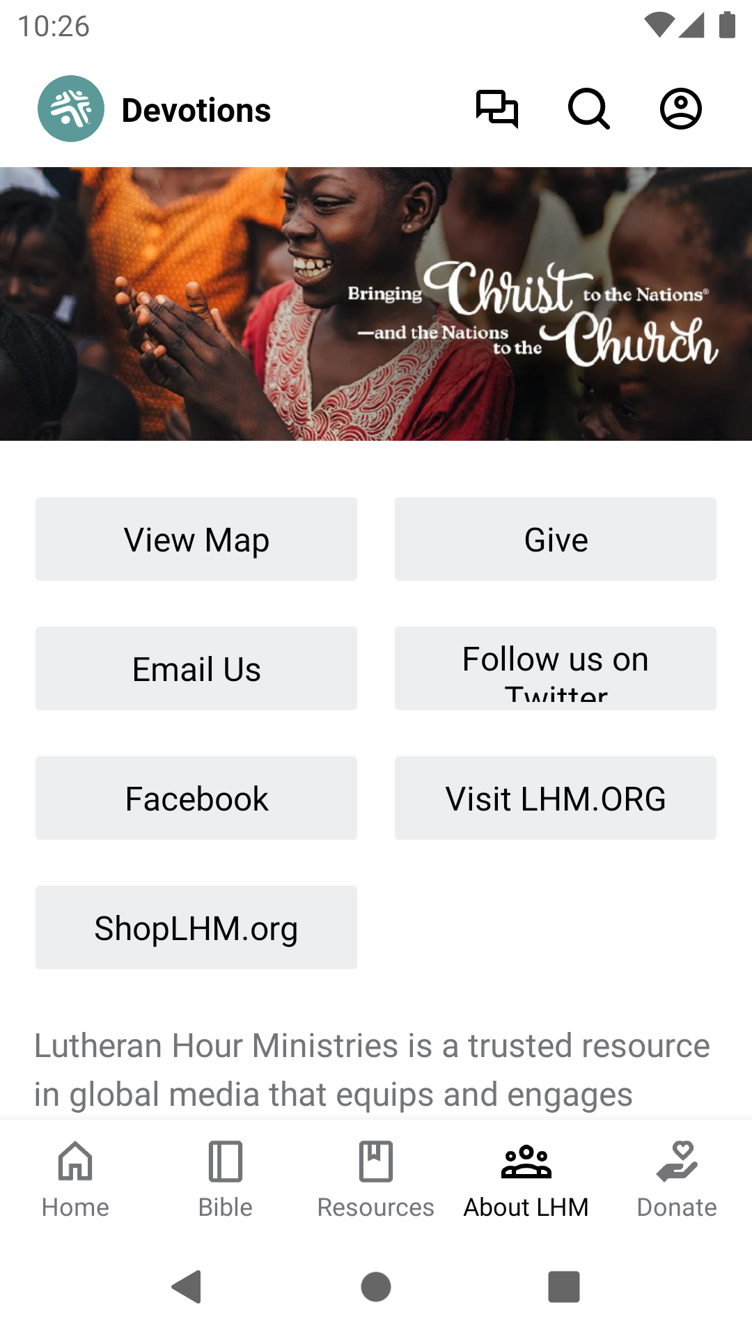 Daily Devotions by LHM:Amazon.com:Appstore for Android