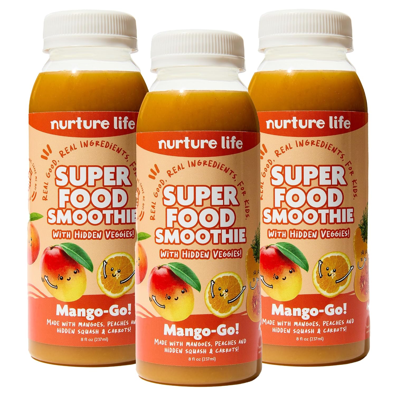 Amazon.com : Nurture Life Superfood Smoothies, Healthy Snacks for Kids ...