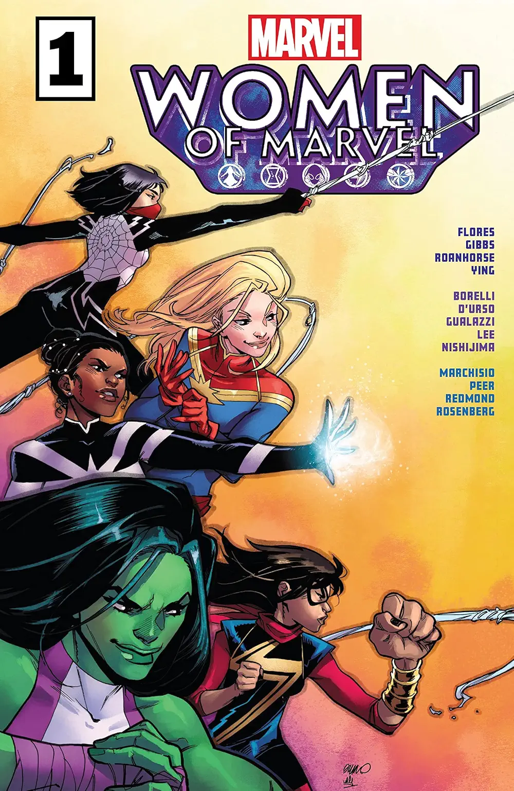 Women Of Marvel #1 Reviews | Marvel Comics | Comicscored.com