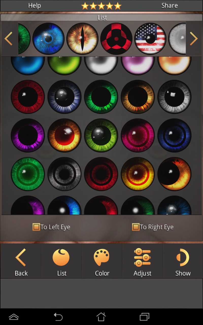 FoxEyes - Change Eye Color - App on Amazon Appstore