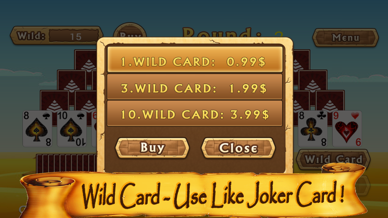 Tri Peaks Pyramid Solitaire Pro - Towers Card Pack Game for Kindle Fire ...