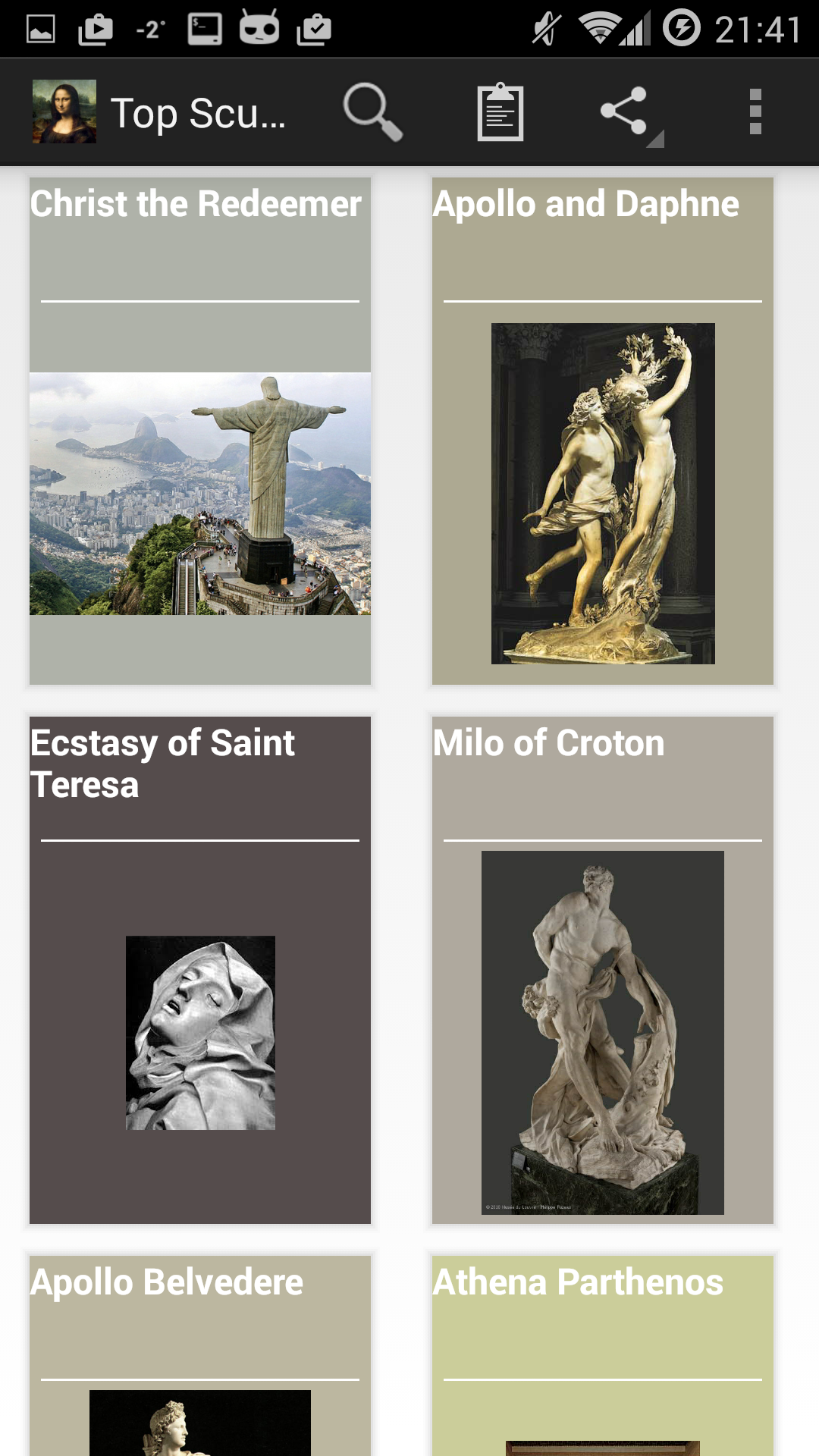 Top Sculptures - App on Amazon Appstore