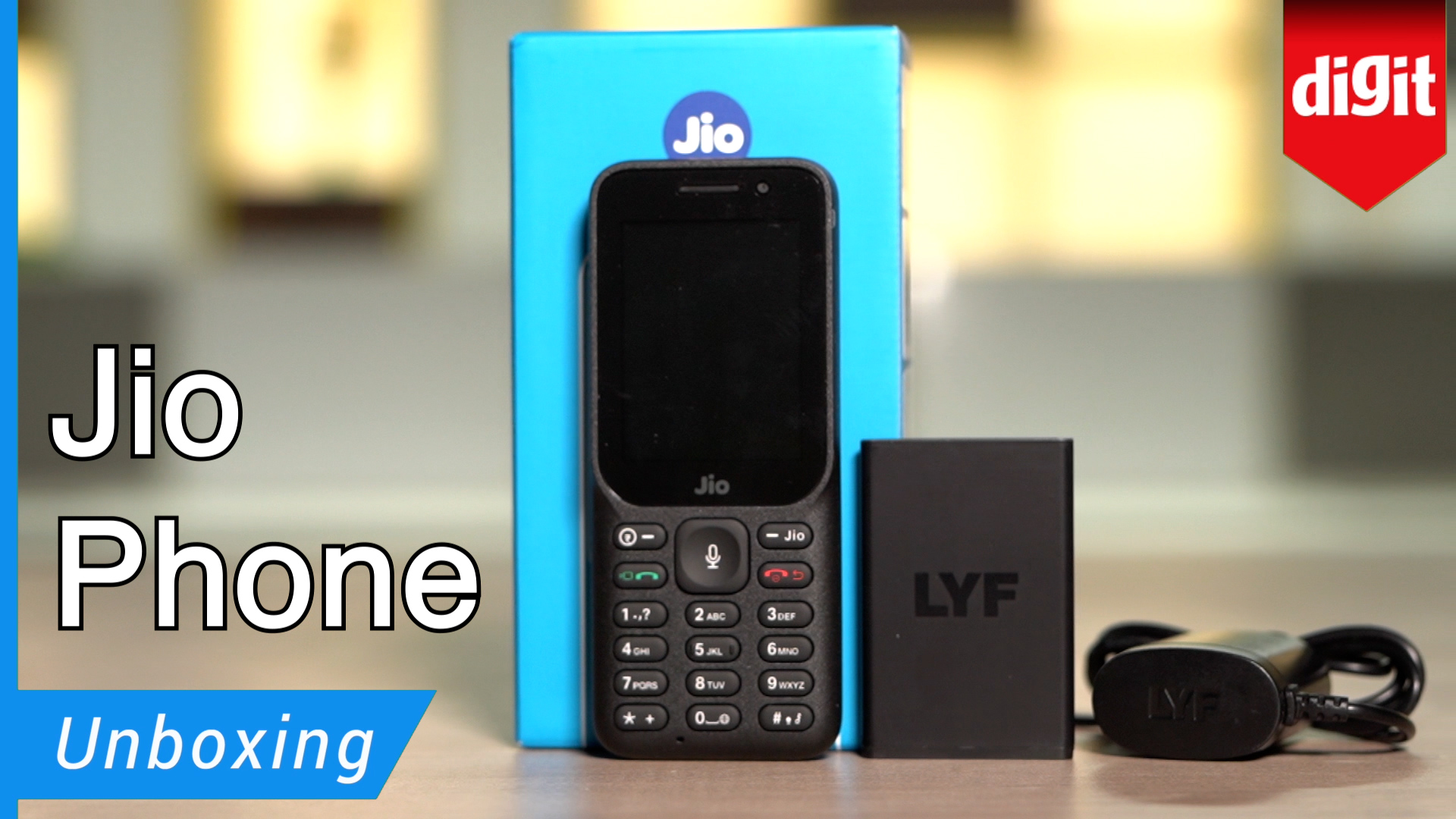 Watch Jio Phone Unboxing on Amazon Live