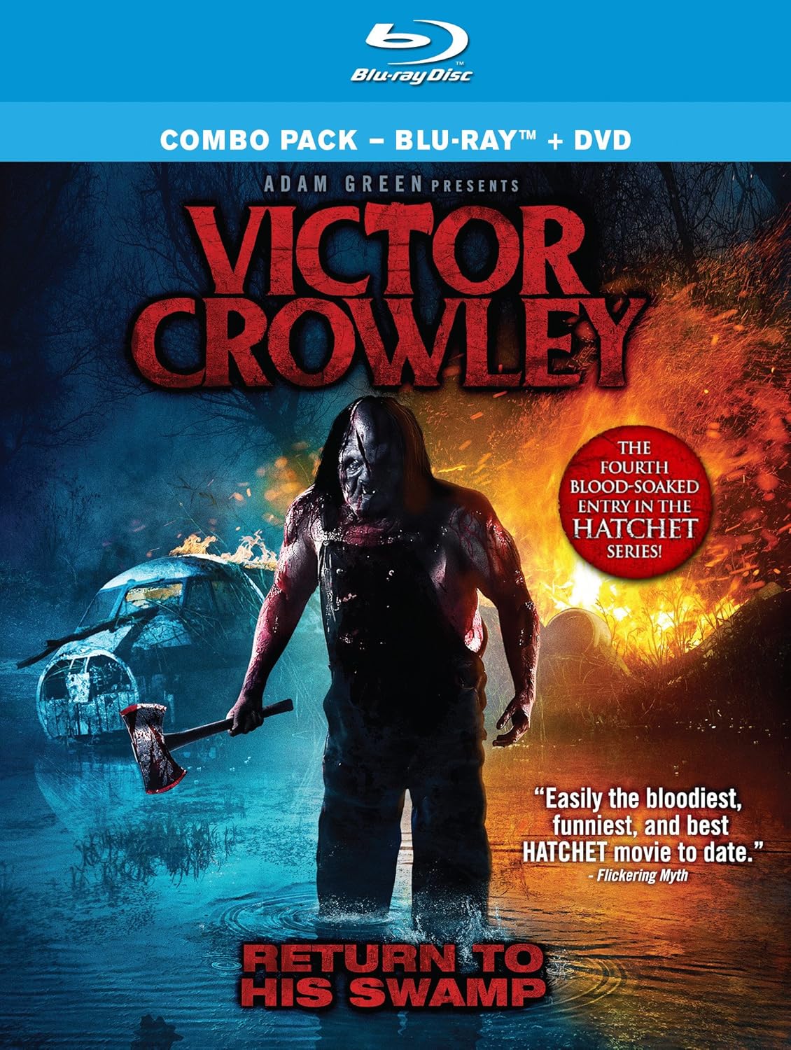 Amazon.com: Victor Crowley [Blu-ray] : Kane Hodder, Adam Green: Movies & TV